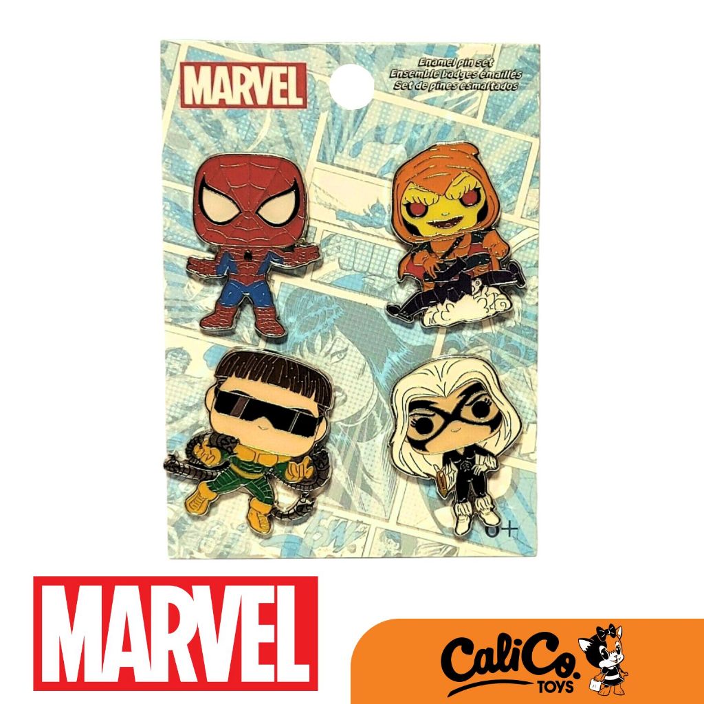 POP! Pin: Marvel Pin Set 4-Pack | Shopee Philippines