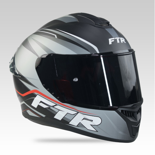 Helmet Full Face FTR XR2 Pro Airborne Xtrail Dual Visor with Spoiler ...