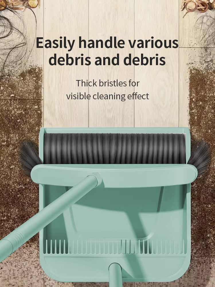 ICON Broom and Dust Pan Set Household Mop Cleaning Outdoor Indoor Walis ...