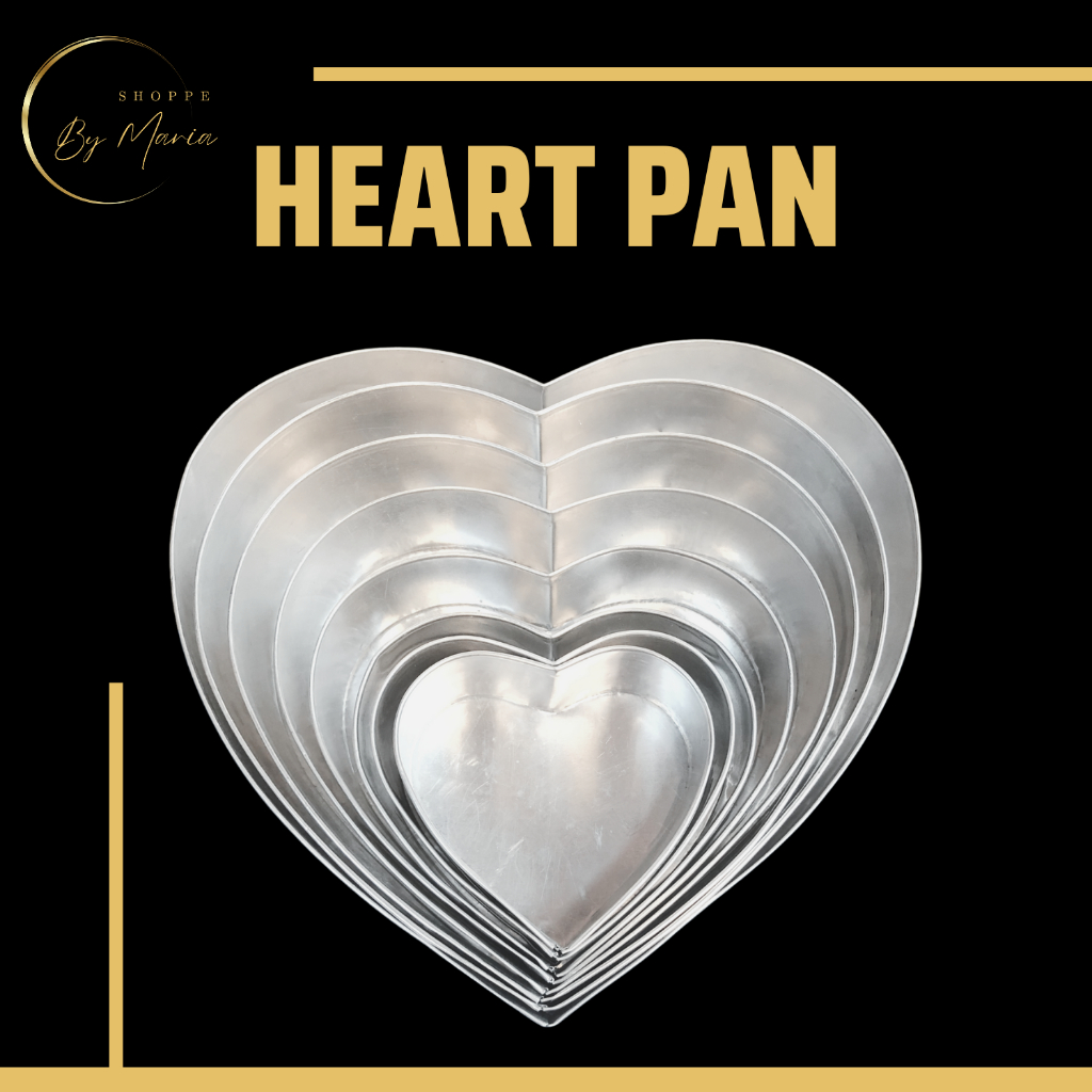 Heart Pan / Aluminum / Gauge .011 (Ordinary) Cake Pan / Molder / Heart ...