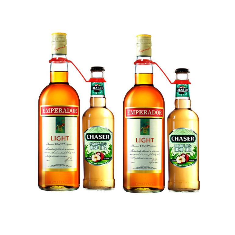 Emperador Light 750ml And Chaser 330ml Set Bundle of 2 | Shopee Philippines