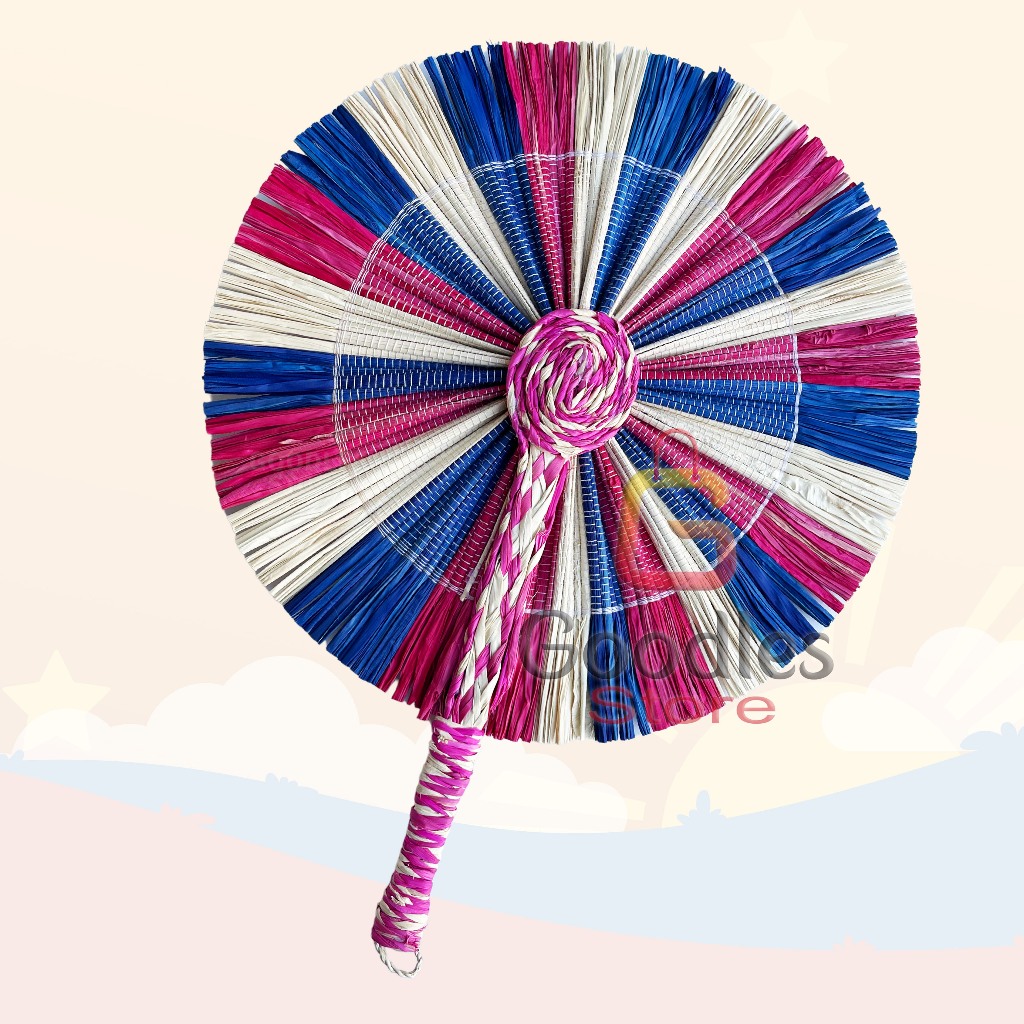 Raffia Fan Souvenir & Giveaways Philippine Native Abanico Pamaypay ...