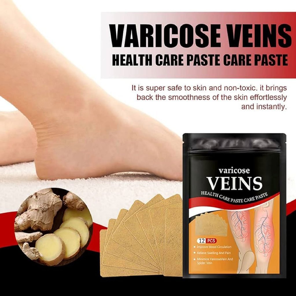 MNF 12PCS/Pack Varicose Veins Patch Varicos Vein Treatment Treatment of ...