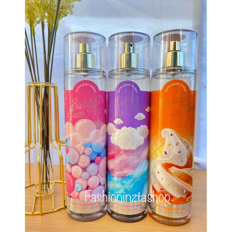 Bubble Gam Pop|Orange Vanilla Twist|Cotton Kendi Clouds Fragrance Mist ...