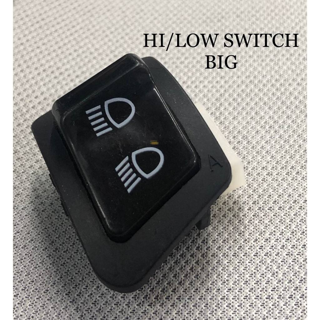 High/Low Switch Button | Small and Big | Universal (1Pc) Motorcycle ...