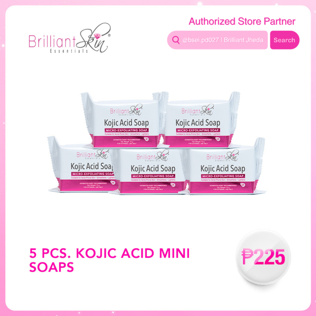 BRILLIANT MINI SOAP (5 PCS PER VARIANT) | Shopee Philippines