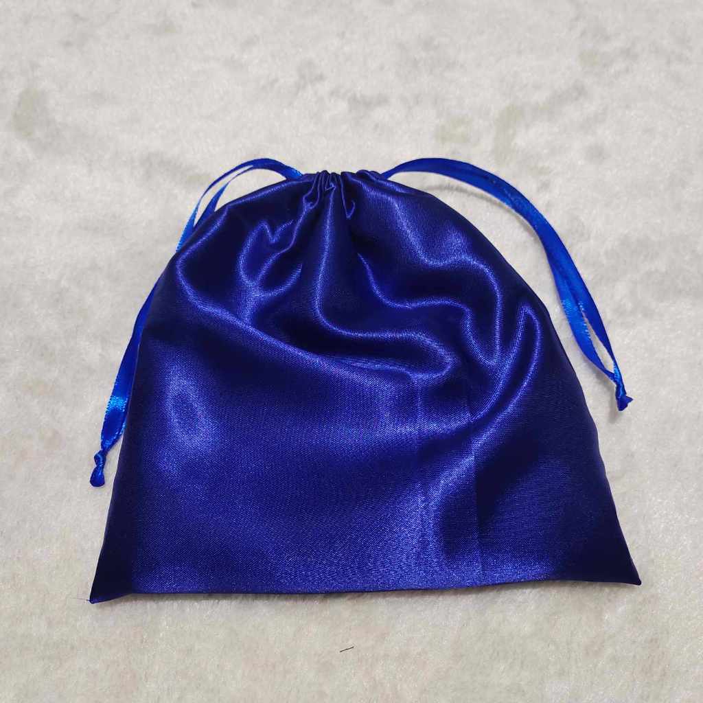 JA 2X2" 2X4" 3X5" Colored Silk Satin Fabric Pouches Jewelry Packing Bag ...
