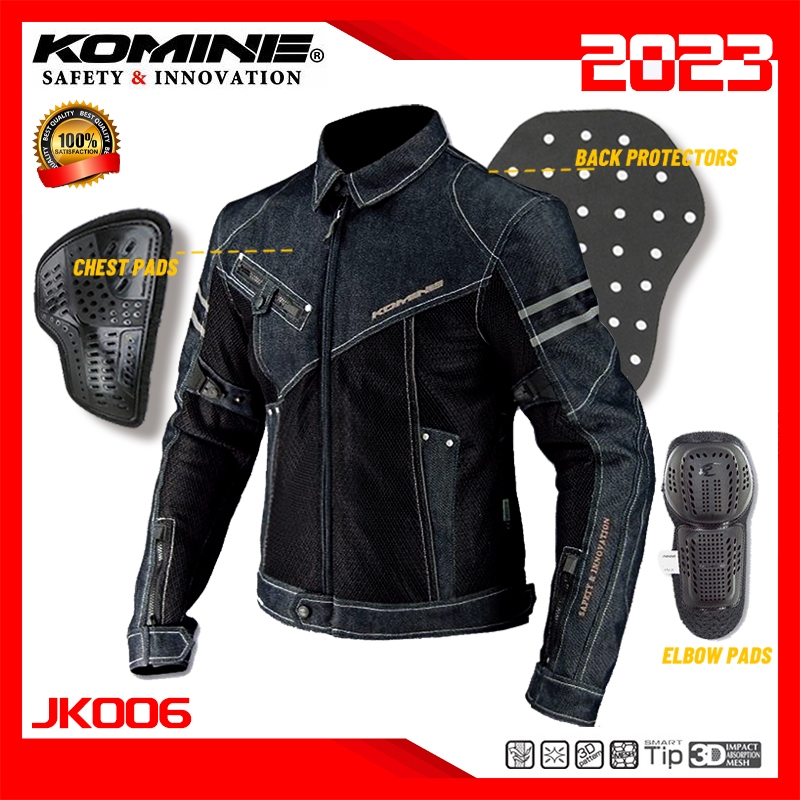 Komine Jacket Motorcycle Komine JK006 Motorcycle Jacket for Men and Women Motorcycle Racing Suit ...