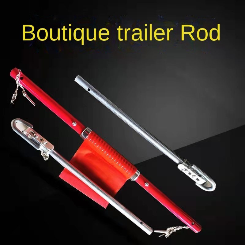 Heavy Duty Steel Car Car Trailer Bar Bumper With Hook Tow Bar Anti-Rear ...