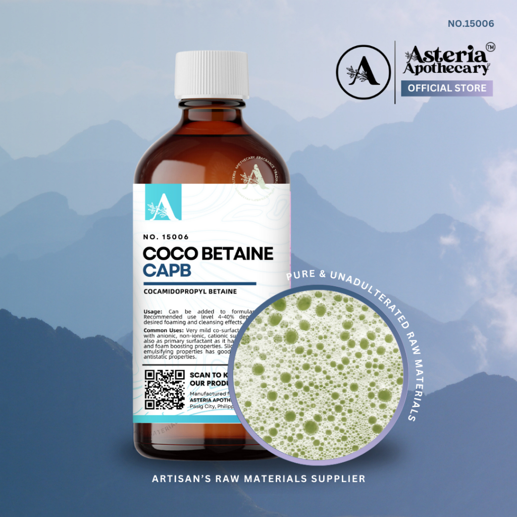 Coco Betaine | Cocoamidopropyl Betaine (CAPB) (30G & 100G) - Asteria ...