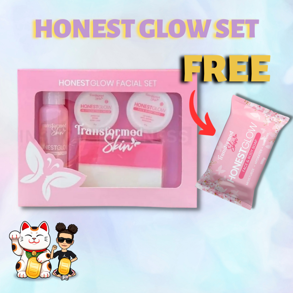 Honest Glow Facial Set Transformed Skin Set by: Dave Villanueva ...