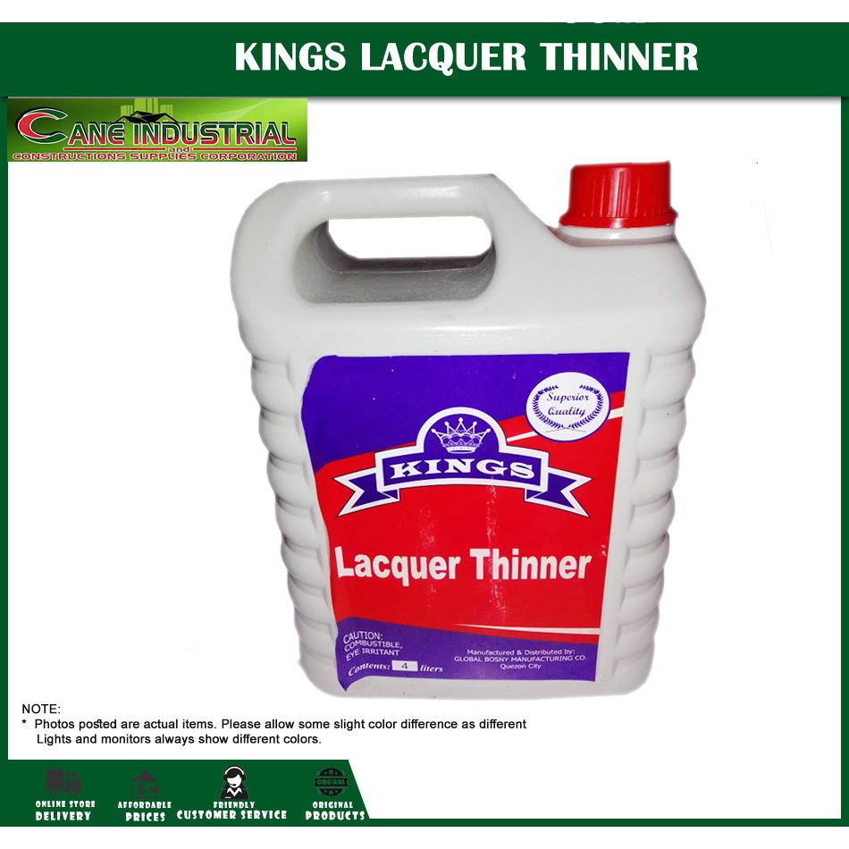 Lacquer thinner 4L gallon | Shopee Philippines