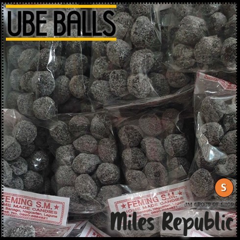 JM FG-0006 | [12 PCS/PACK] Ube Balls | Ube Halaya | Ube Bites ...