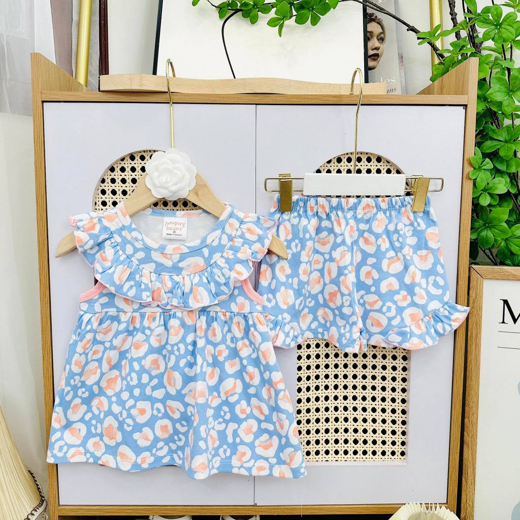 Jumping Beans Ruffles Neck Bloomer Set/Terno for Girls Size 3T to 7T (1 ...