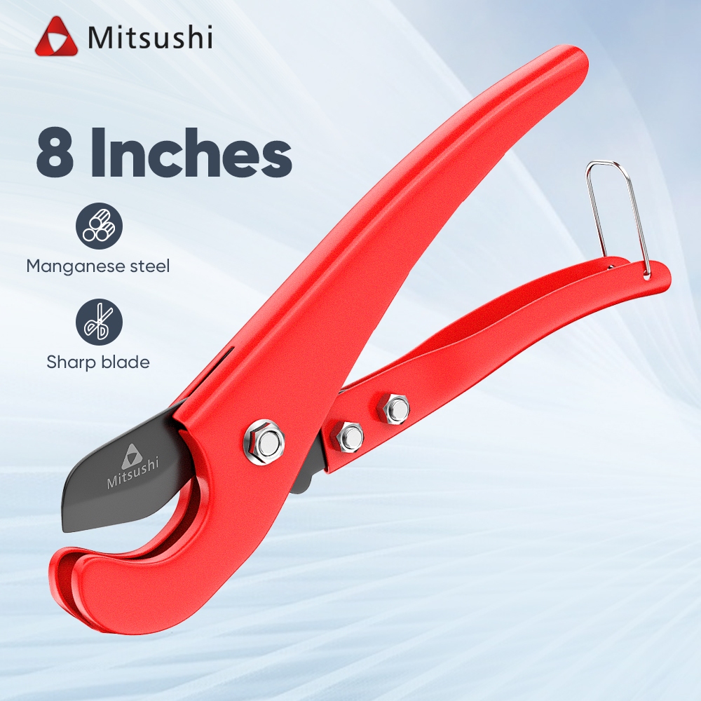 Mitsushi 8/9 Inch PVC Pipe Cutter 32/42mm Tube Cutter Pipe Shear Pipe ...