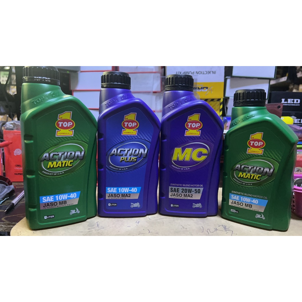 Top One Motor Oil (1L) -- Made in USA | Shopee Philippines