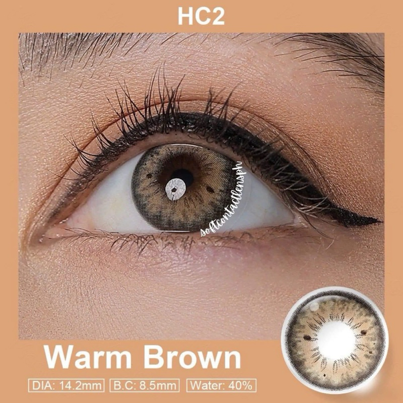 CRIZA TAA BROWN NORMAL SIZE CONTACT LENS | Shopee Philippines