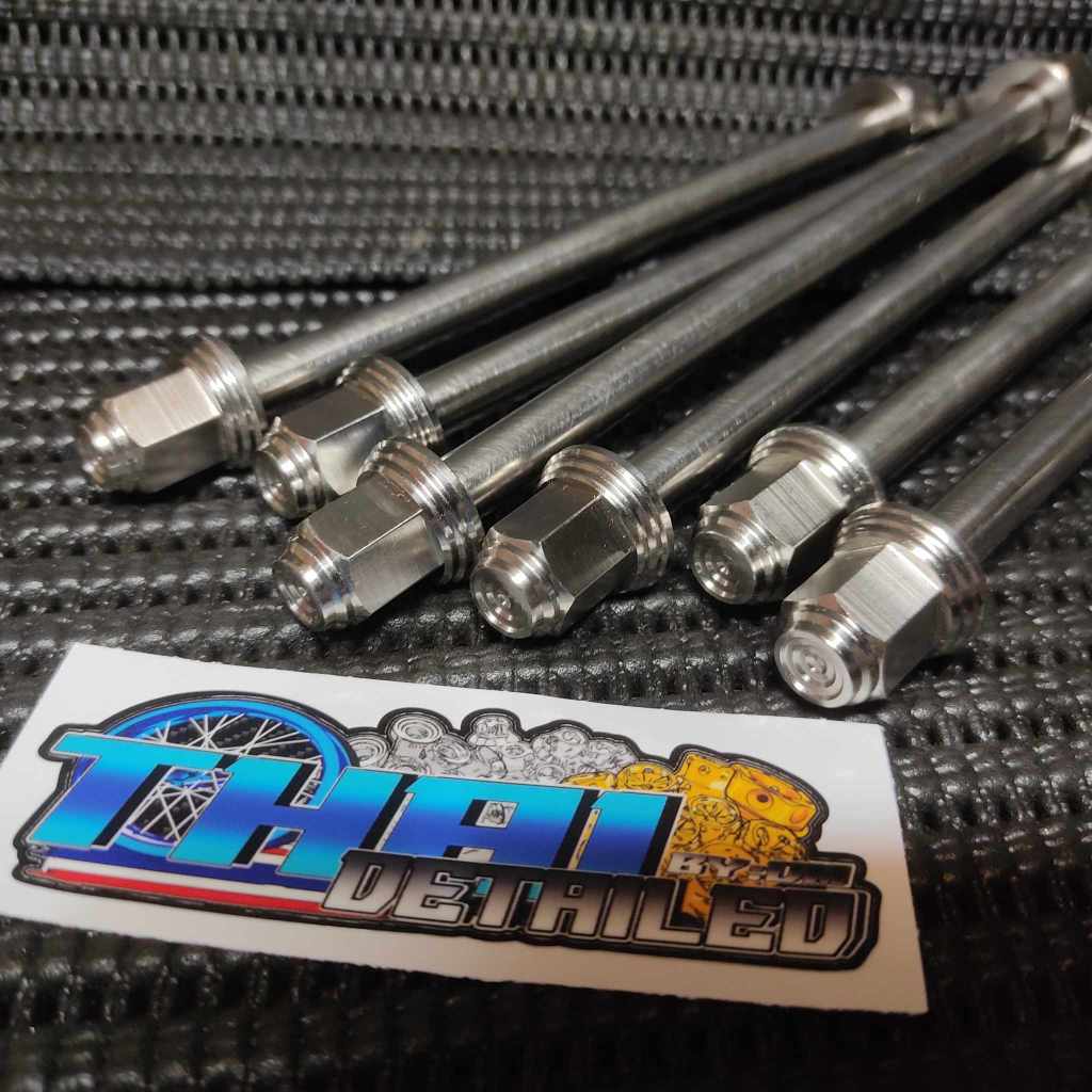 HANDMADE FRONT AXLE FOR NMAX, AEROX, CLICK, BEAT, GENIO etc. - THAILAND ...