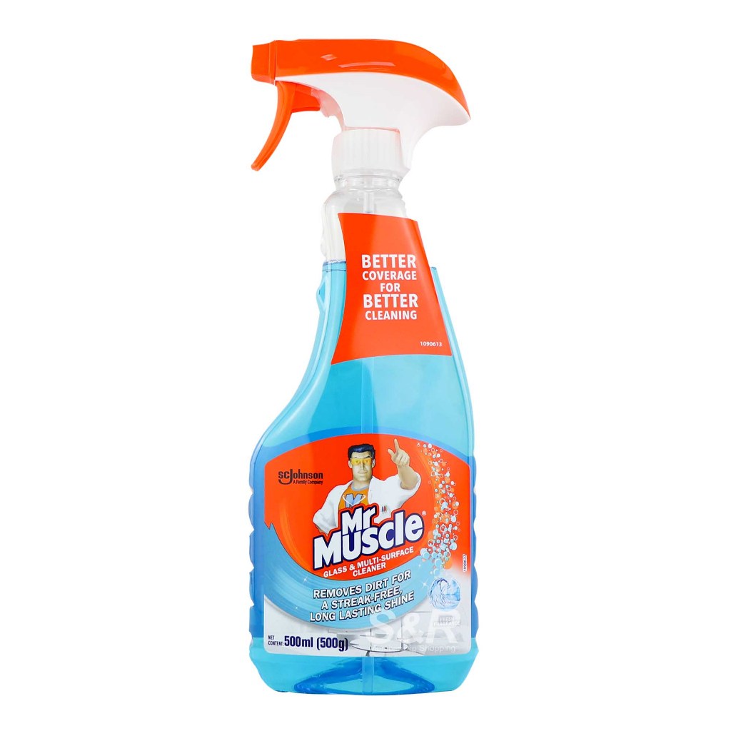 Mr Muscle Glass & Multi-surface Cleaner 500g | Shopee Philippines