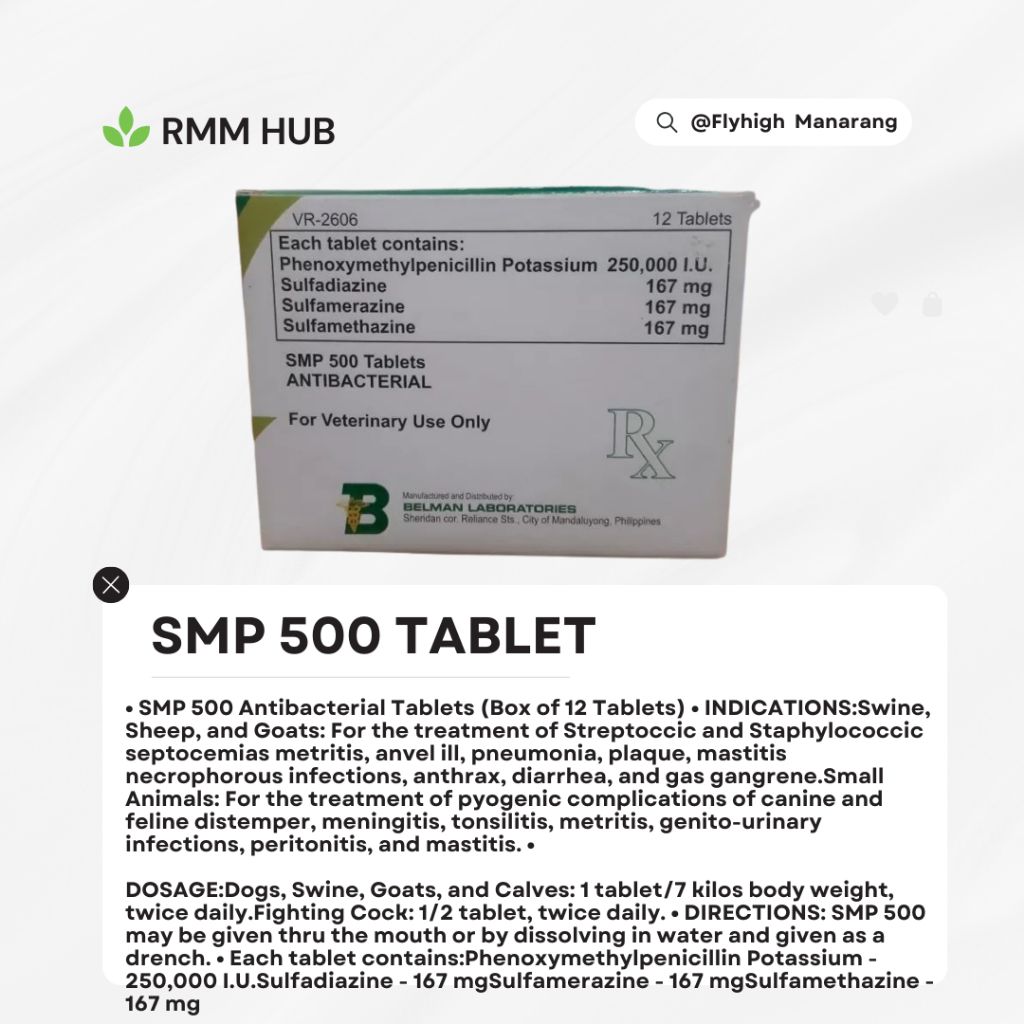 SMP 500 - BELMAN - RMM HUB | Shopee Philippines