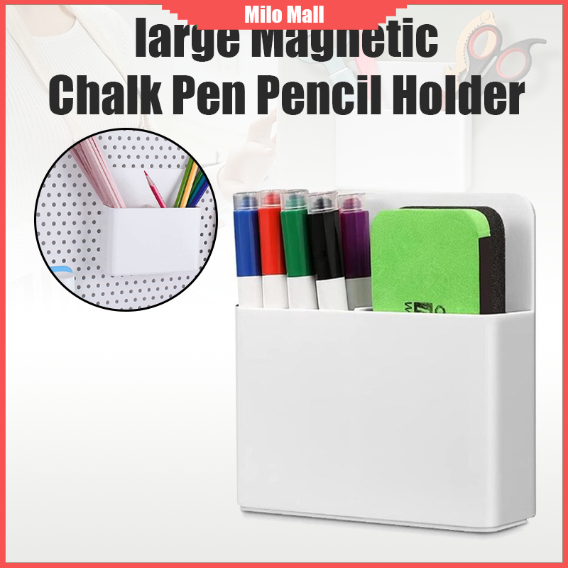 Large Magnetic Pen Holder Storage Ref Organizer For Whiteboard ...