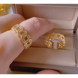 LUCKY Charm Money Catcher Coin Stainless Charm rings, size 5.6.7.8.9.10 ...