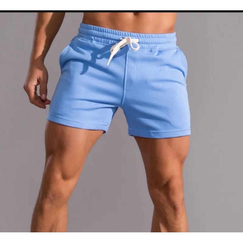 SHORTS PLAIN COTTON JOGGER SHORTS COMFY SWEATSHORTS LOUNGE DESIGN ...