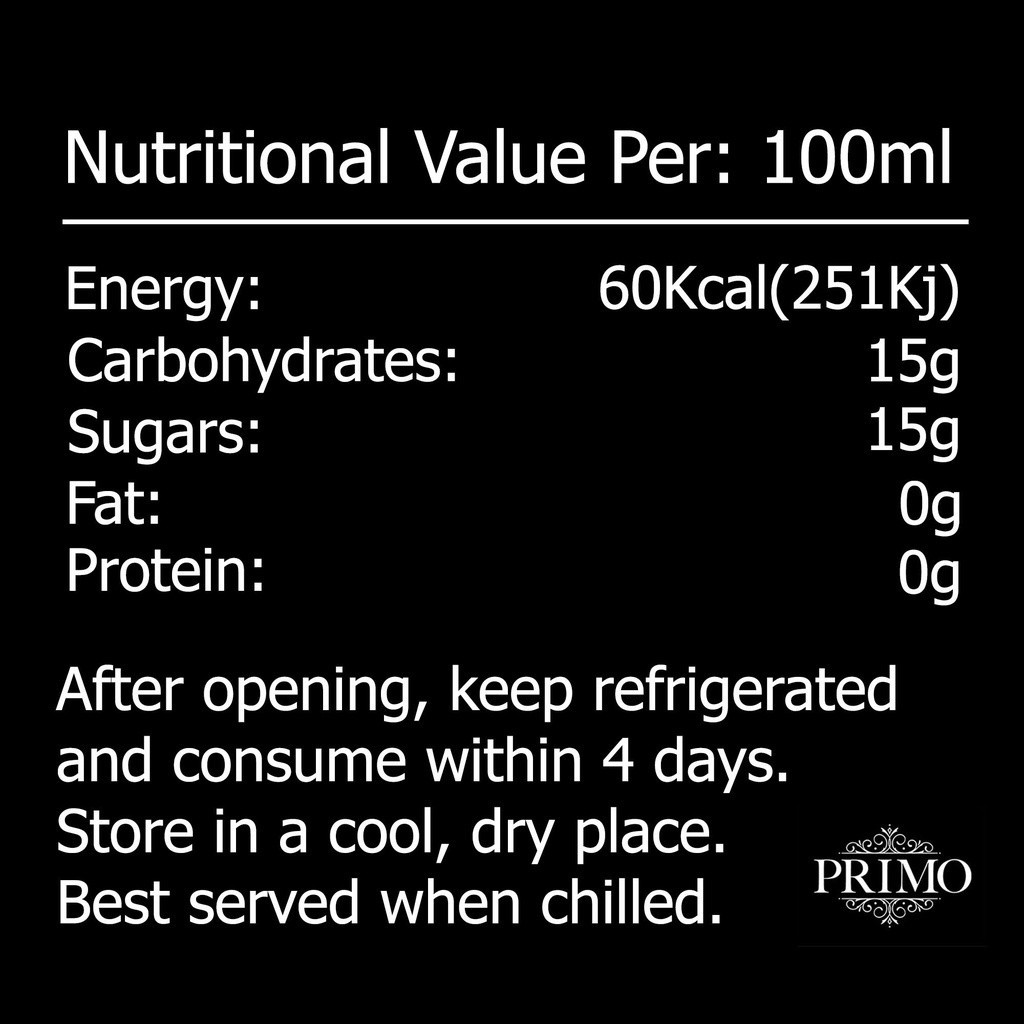 Primo White Grape Sparkling Juice 750ml with Free Gift Bag | Shopee ...