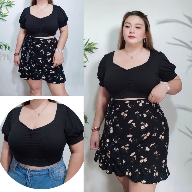 CHEAPEST PLUS SIZE Hannah Terno XL TO 2XL | Shopee Philippines