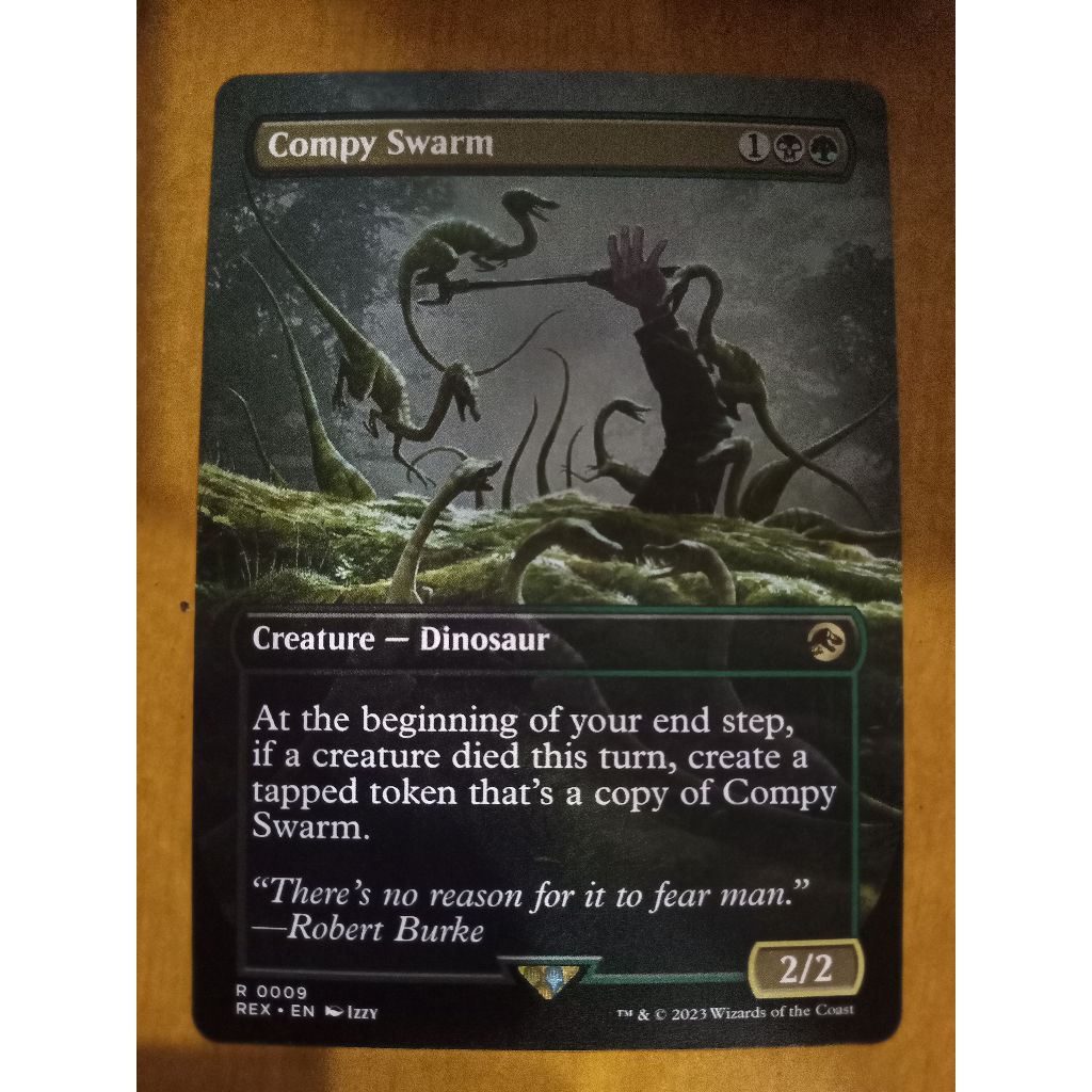 MTG Compy Swarm (Borderless) The Lost Caverns of Ixalan Magic the ...