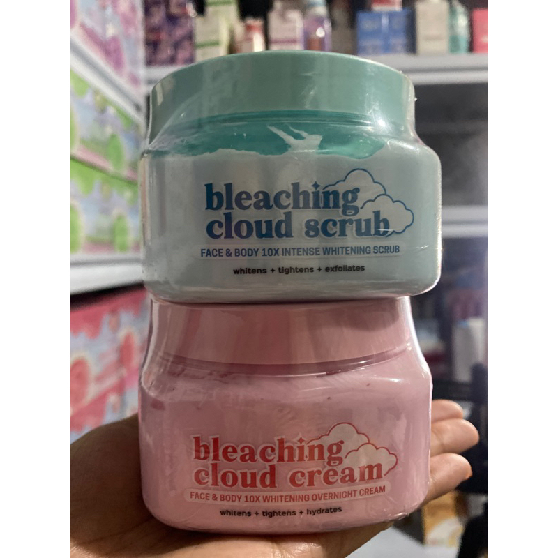 Ivana Skin Bleaching Cloud Cream Scrub Face Body Instant Whitening By ...