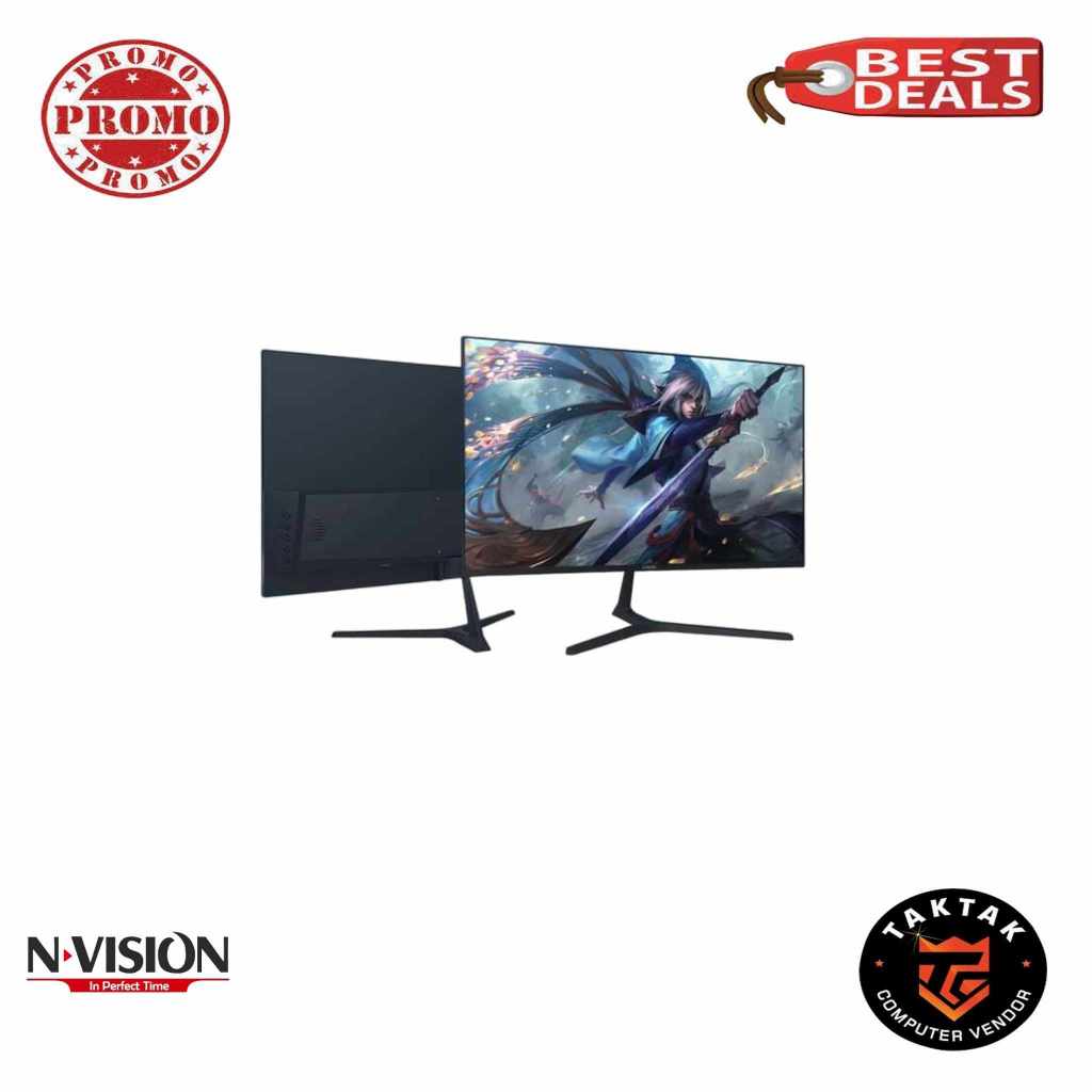 N-Vision IP24V3 IPS LED Frameless Monitor | Shopee Philippines