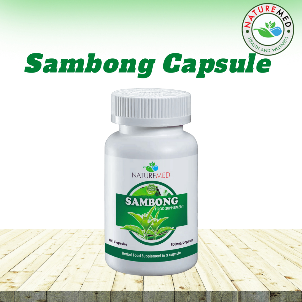 NatureMed SAMBONG Capsule | 100 Capsules | UTI, Arthritis, Diabetes ...