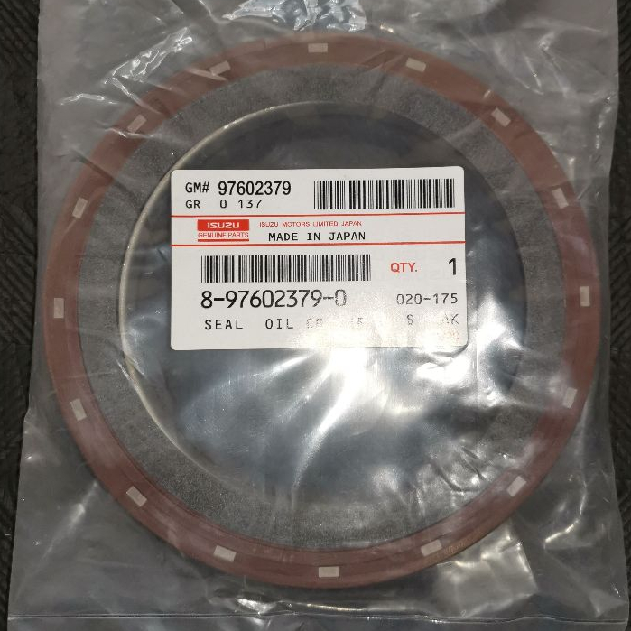 GM Crankshaft Oil Seal For ISUZU 4HG1 / 4HE1T / 4HK1T / 4HF1 / 6HH1 ...
