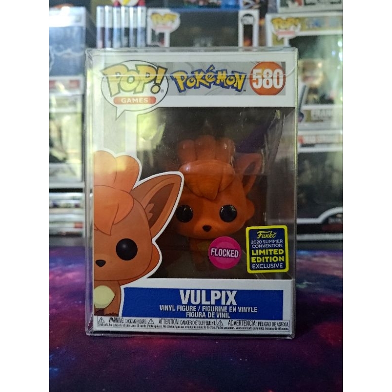Funko Pop! Pokemon - Vulpix (Flocked) (2020 Summer Convention Limited ...