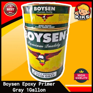 Boysen Epoxy Primer Gray With Catalyst 4liters Gallon (B2230-4L ...