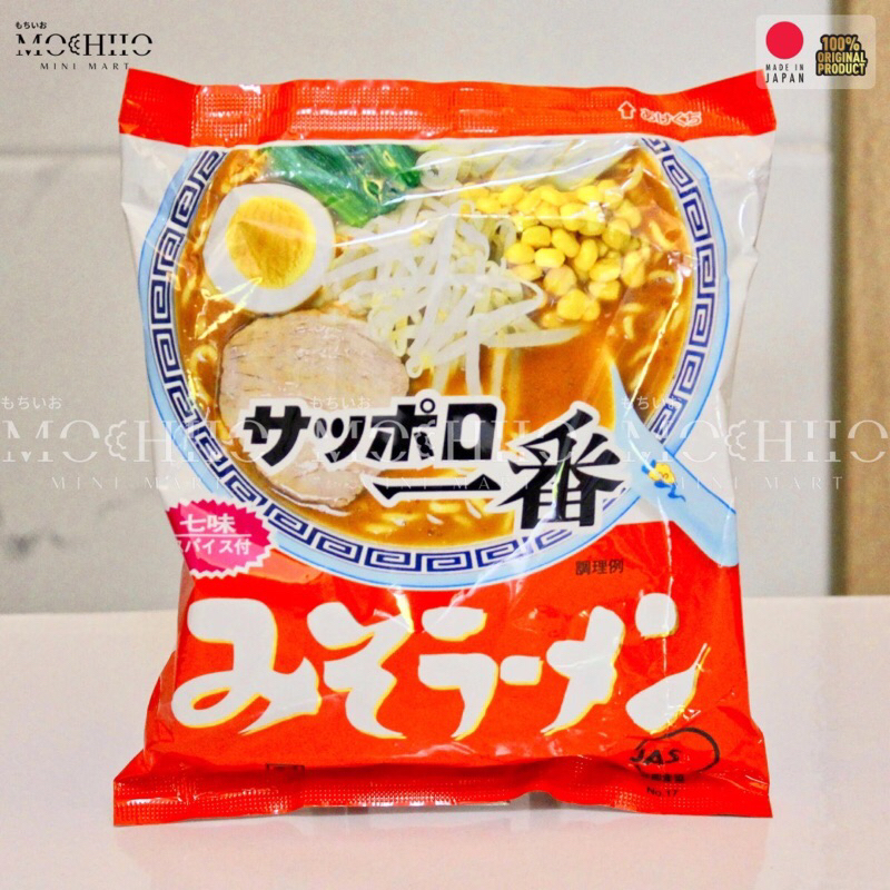 Sapporo Ichiban Miso Ramen Instant Noodles Pouch Per Piece | Shopee ...