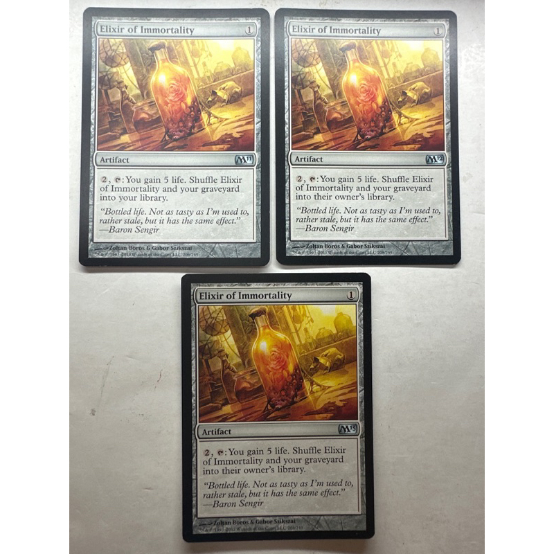 Elixir of Immortality - Non Foil - MTG | Shopee Philippines