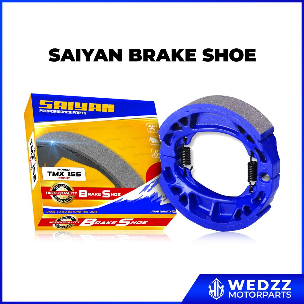SAIYAN MOTORCYCLE BRAKE SHOE ( XRM / WAVE / TMX / CT125 / SKYDRIVE ...