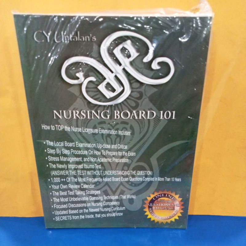 NURSING BOARD 101 CY UNTALAN'S | Shopee Philippines