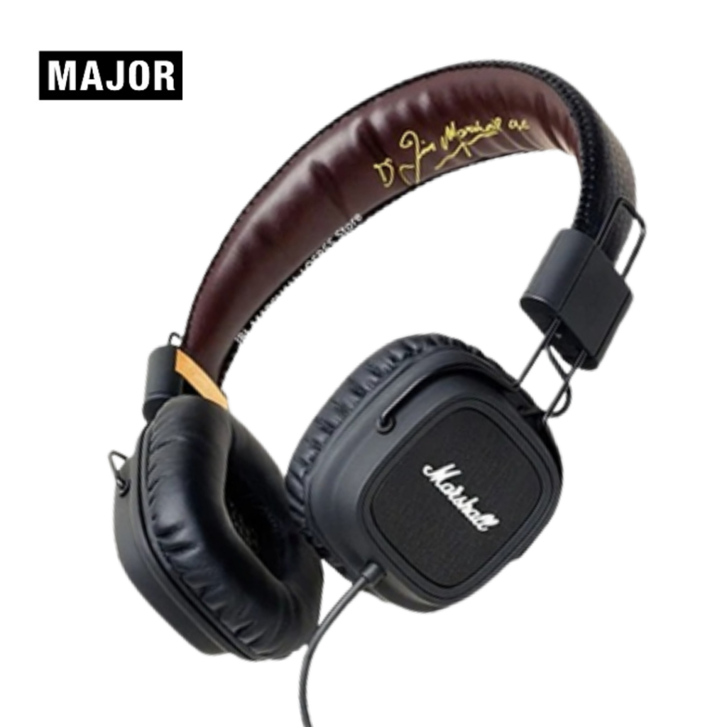 Marshall Major Wireless Bluetooth On Ear Headphones with Mic Headset ...