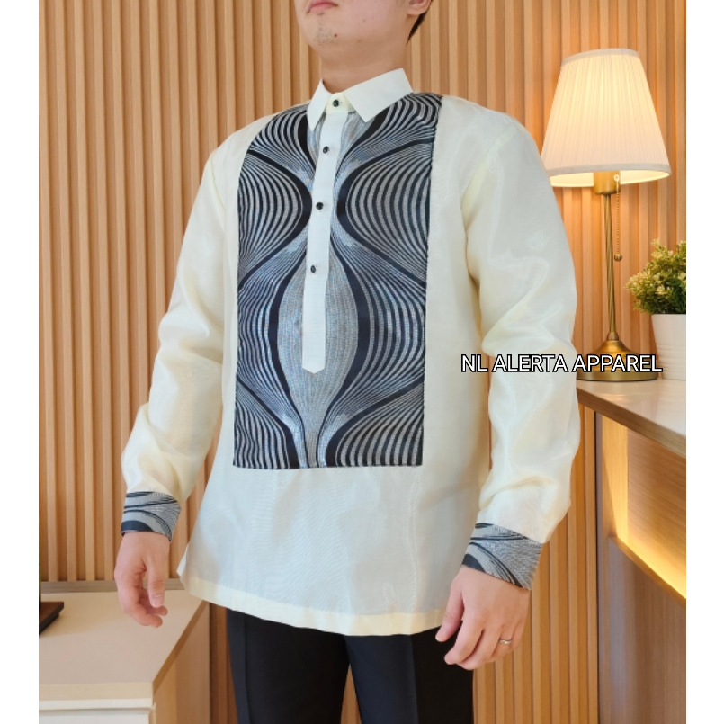 MODERN BARONG TAGALOG FOR MEN ETHNIC DESIGN | Shopee Philippines