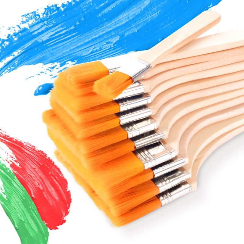 Nylon painting brush board brush painting pigment brush paint brush ...