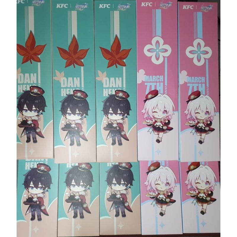 [KFC x Honkai:Star Rail] 2023 China Exclusive Collab Merchandise (Straw ...