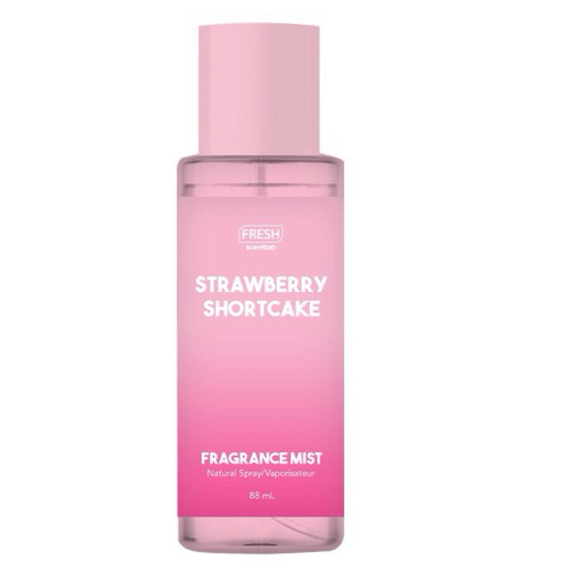 FRESH scentlab Strawberry Shortcake Fragrance Mist (88ml) | Shopee ...
