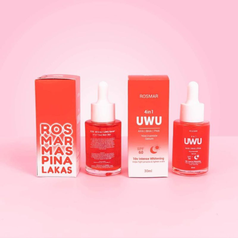 ROSMAR KOREAN WHITE GLOW at ROSMAR 24k GOLD UWU SERUM | Shopee Philippines