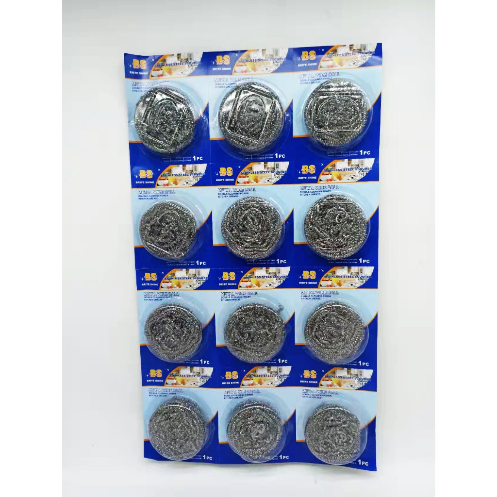 Brite shine Kitchen Steel Wool Round High expert cleaning Stainless ...