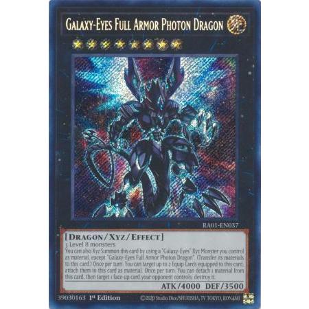 Galaxy-Eyes Full Armor Photon Dragon - RA01-EN037 | Shopee Philippines