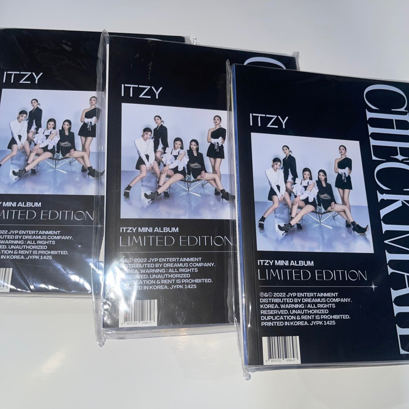 [SEALED] ITZY MINI ALBUM CHECKMATE LIMITED EDITION | Shopee Philippines
