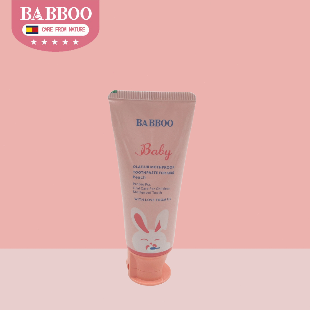 BABBOO Olaflur Children's Toothpaste/Cavity Protection Toothpaste ...